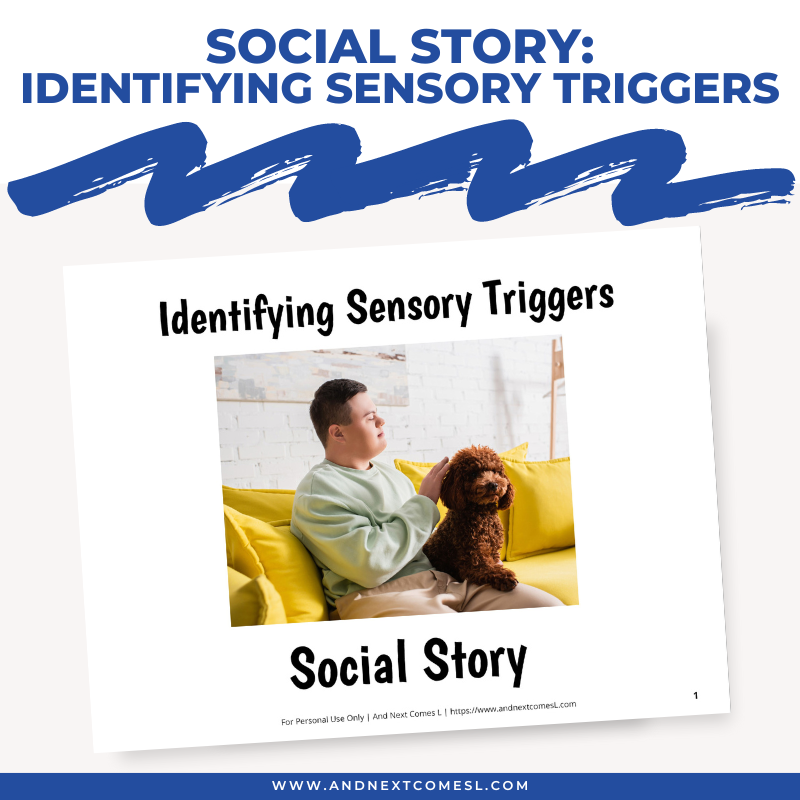 Identifying Sensory Triggers Social Story – And Next Comes L