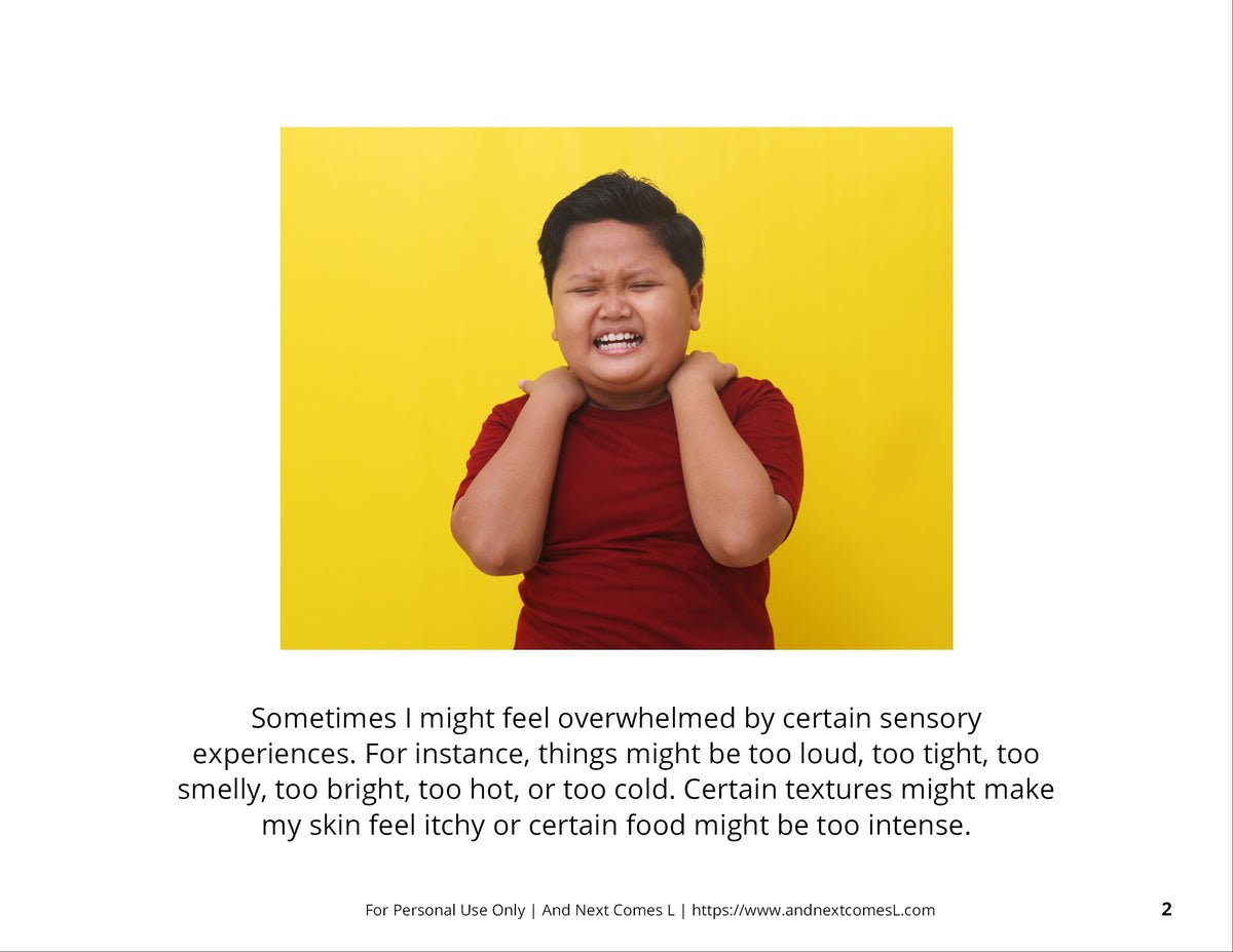 Self-Advocacy Social Story – And Next Comes L