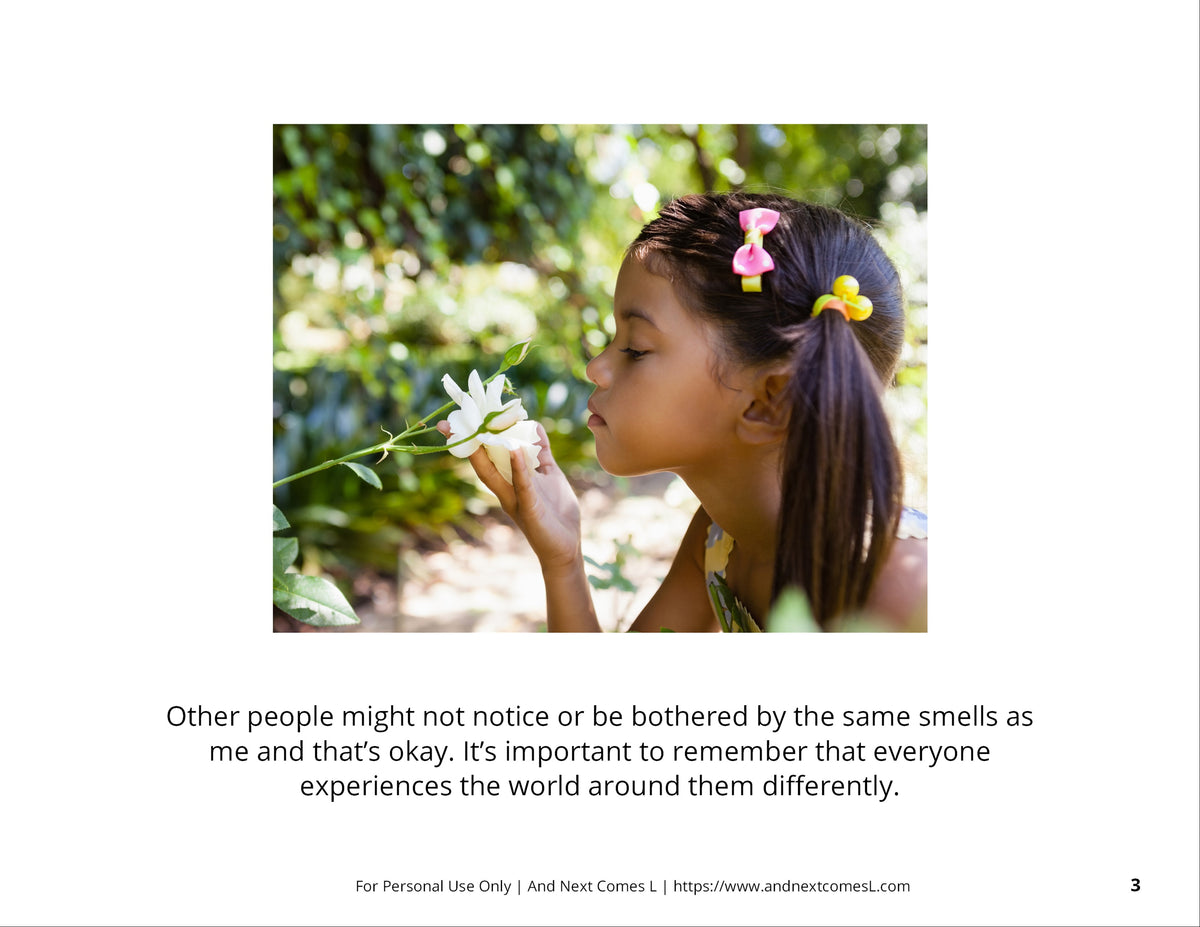 When Things Smell Too Strong Social Story – And Next Comes L