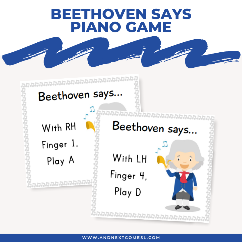 Beethoven Says Piano Game – And Next Comes L