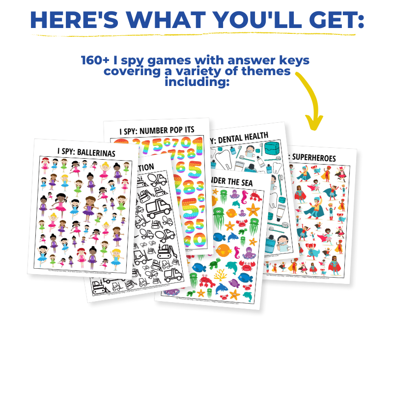 Massive I Spy Bundle Pack – And Next Comes L