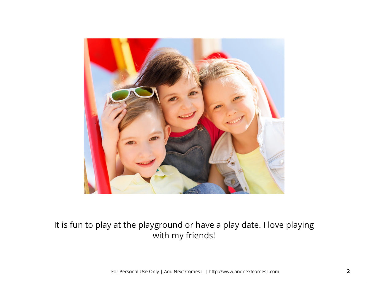 Time to Go Social Story – And Next Comes L