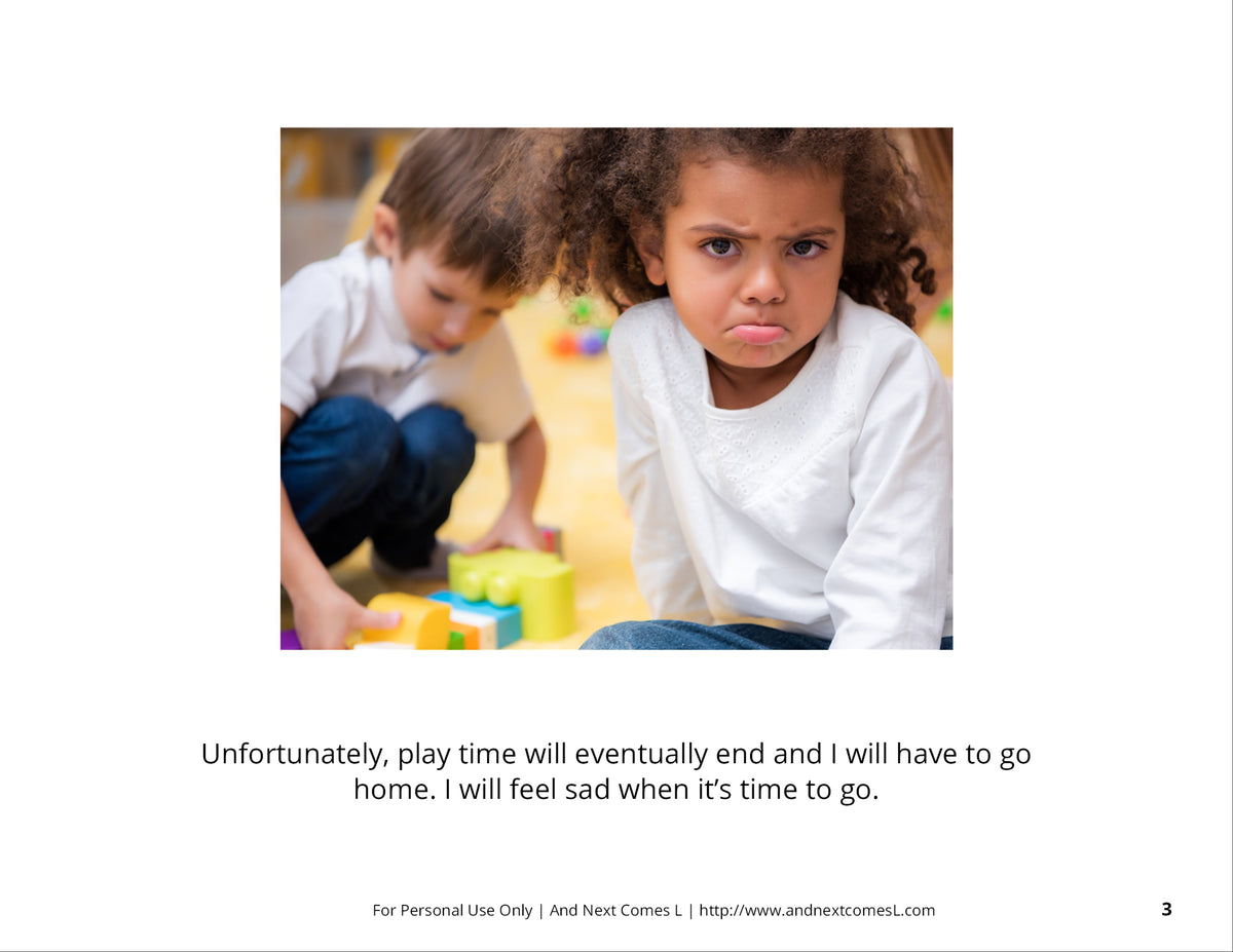 Time to Go Social Story – And Next Comes L