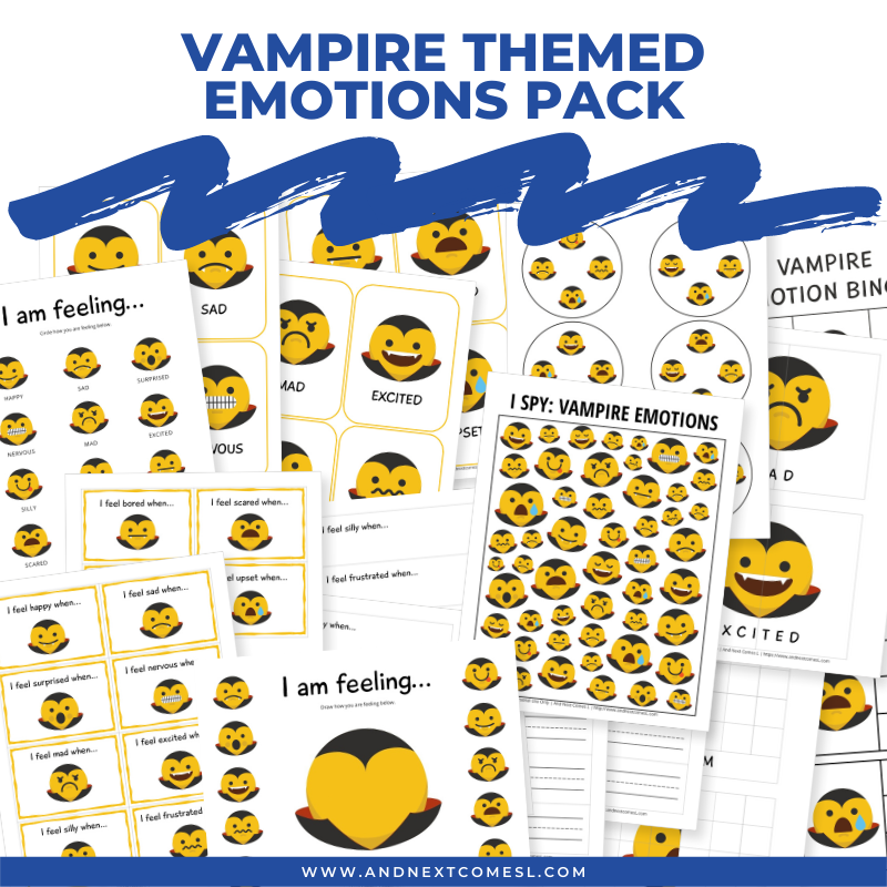 Vampire Themed Emotions Pack – And Next Comes L