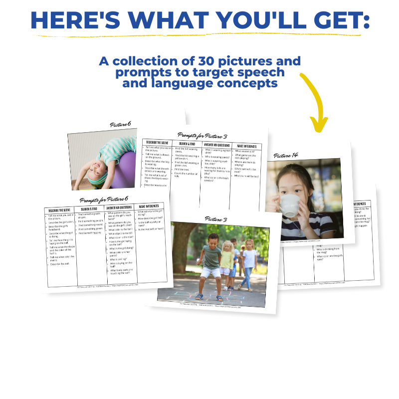 Comprehension Language Prompts Pack – And Next Comes L