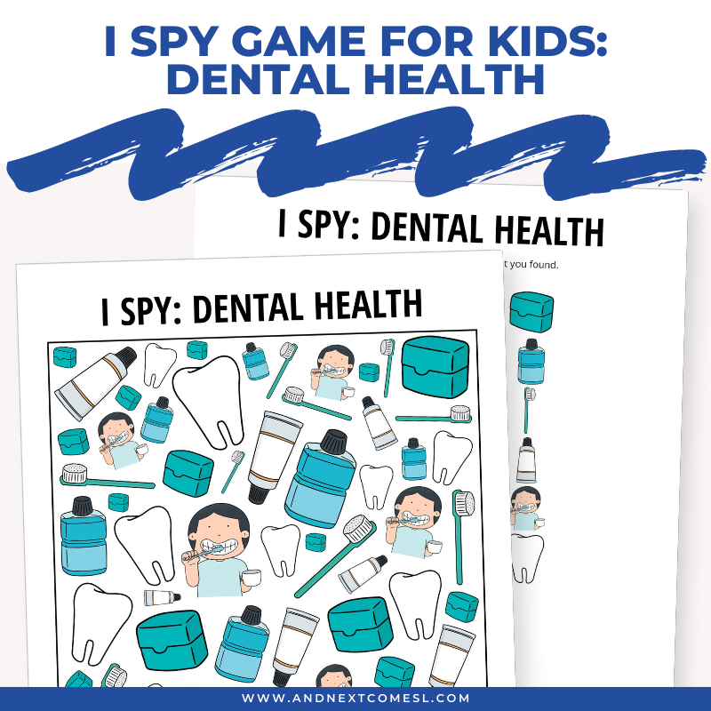 Dental Health I Spy Game – And Next Comes L