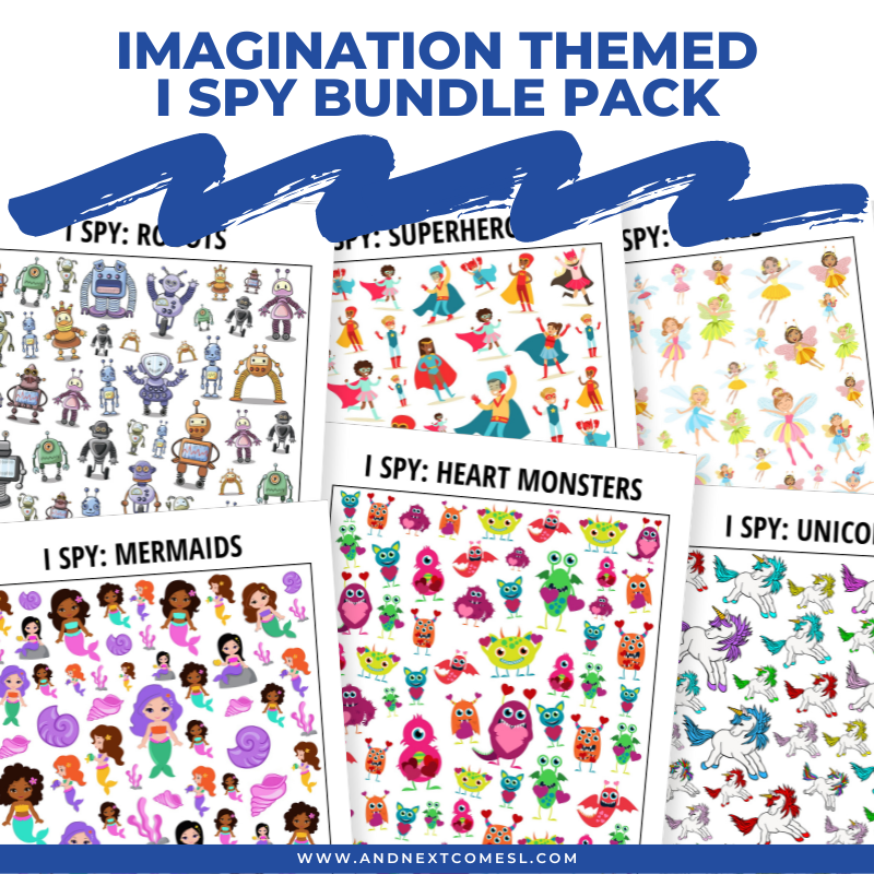 Imagination I Spy Bundle Pack – And Next Comes L
