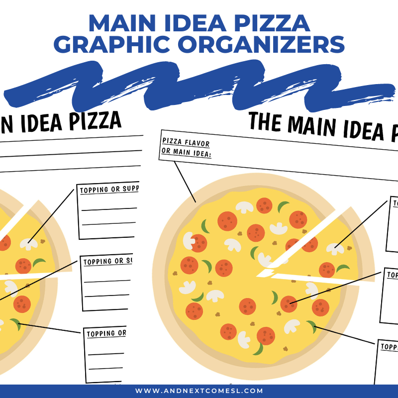 Pizza Graphic Organizer